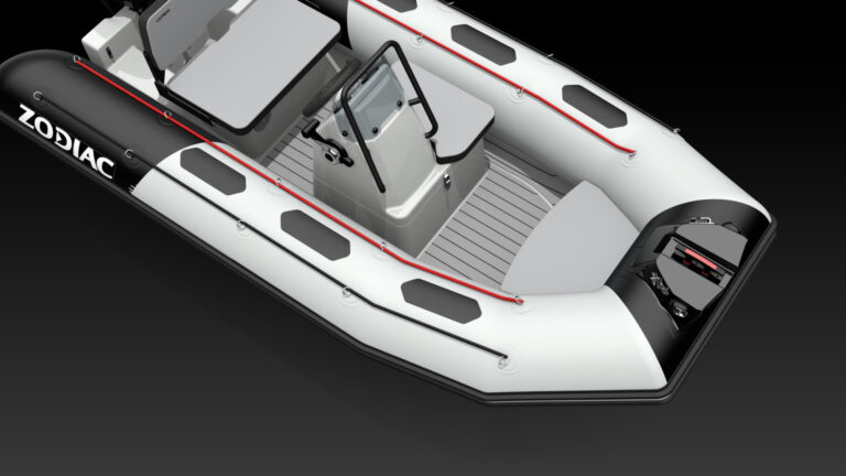 Zodiac Mini Open 3.4 m/20 HK Yamaha. Sejlklar - Uni-Safe