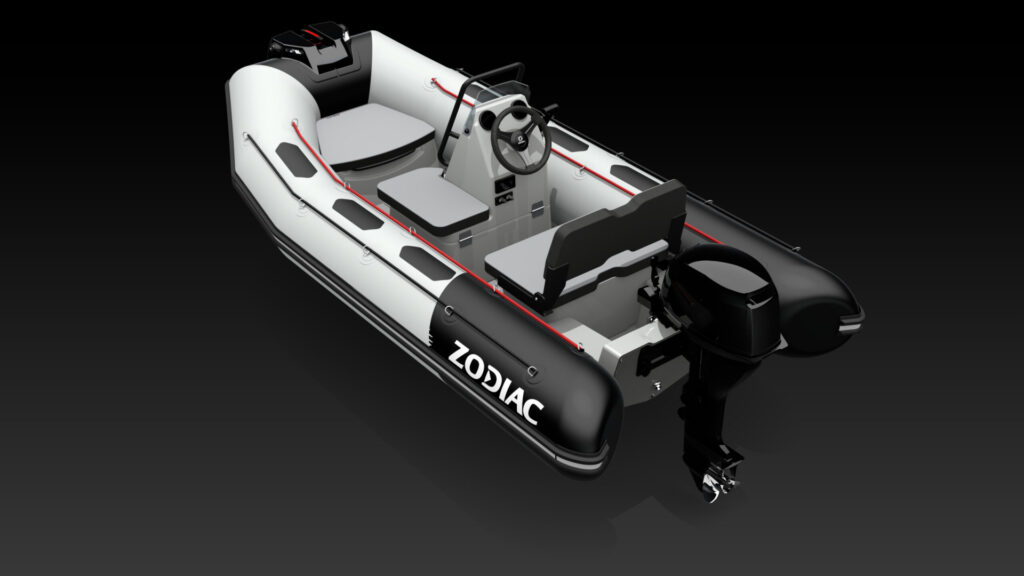 Zodiac Mini Open 3.4 m/20 HK Yamaha. Sejlklar - Uni-Safe